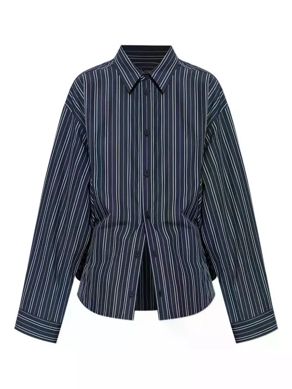 Balenciaga Striped Button-up Shirt