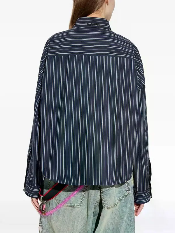 Balenciaga Striped Button-up Shirt