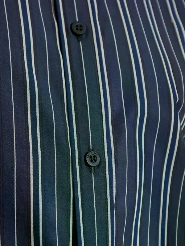 Balenciaga Striped Button-up Shirt