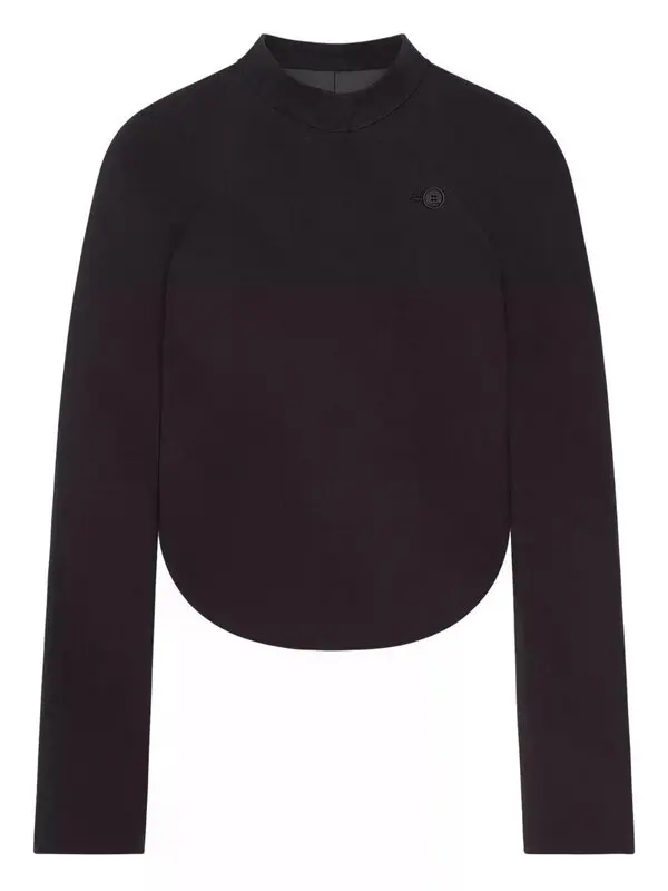 COURREGES Cropped Blazer - Black