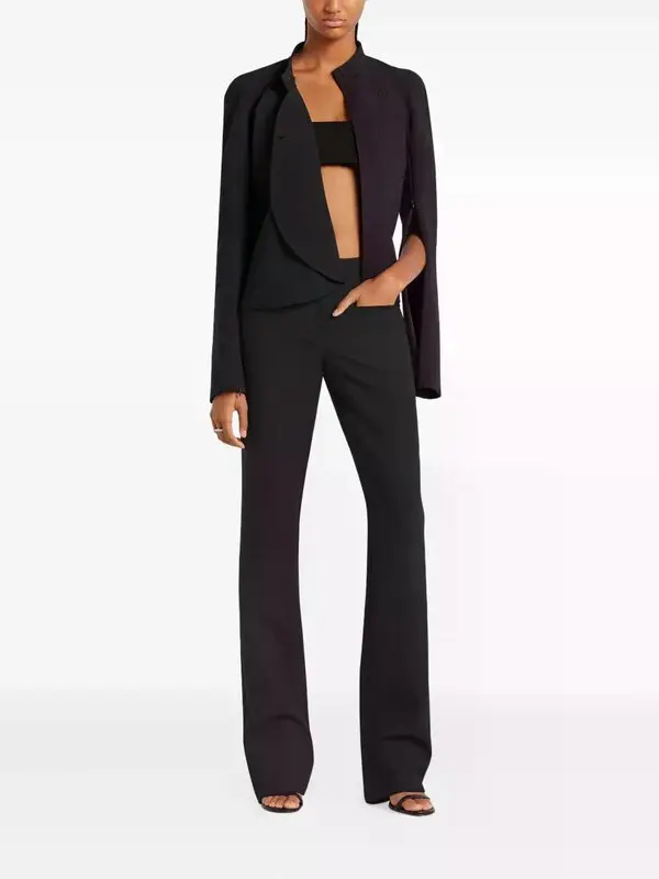 COURREGES Cropped Blazer - Black