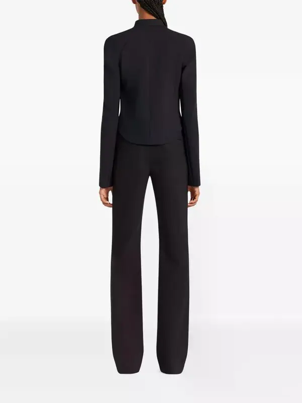 COURREGES Cropped Blazer - Black