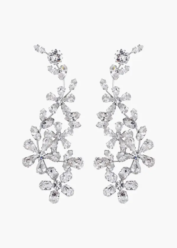 JENNIFER BEHR Mirella Earrings - Crystal