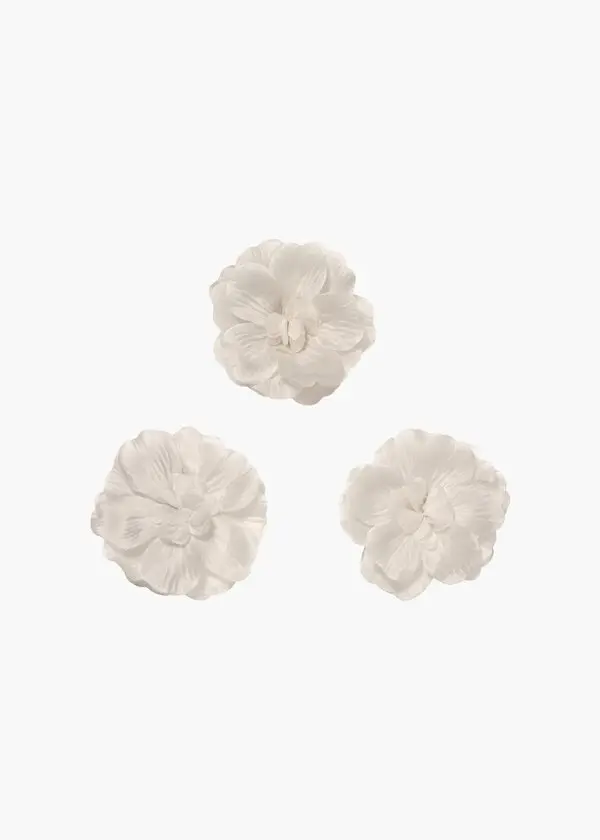 JENNIFER BEHR Rosetta Hair Magnets - Cream