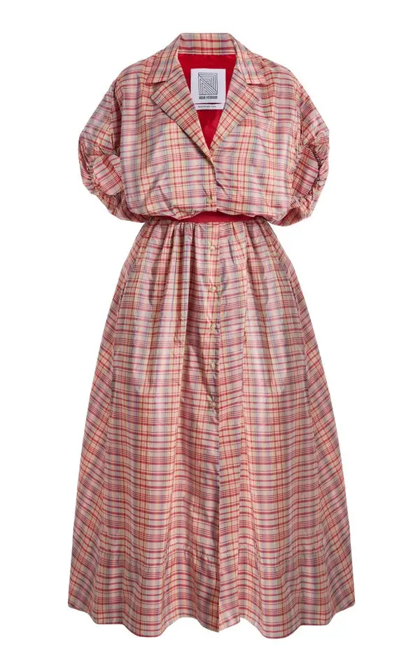 Rosie Assoulin Wind At Your Back Shirt Dress