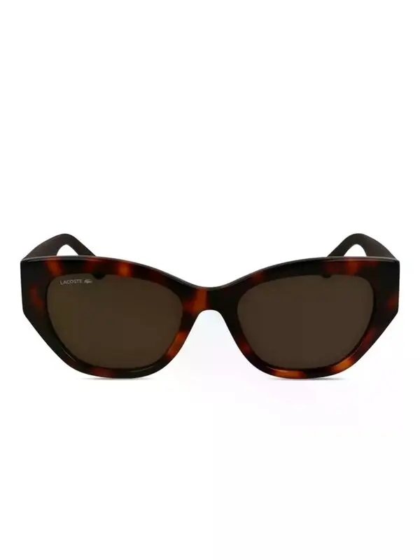 Lacoste Tortoiseshell Cat-eye Sunglasses