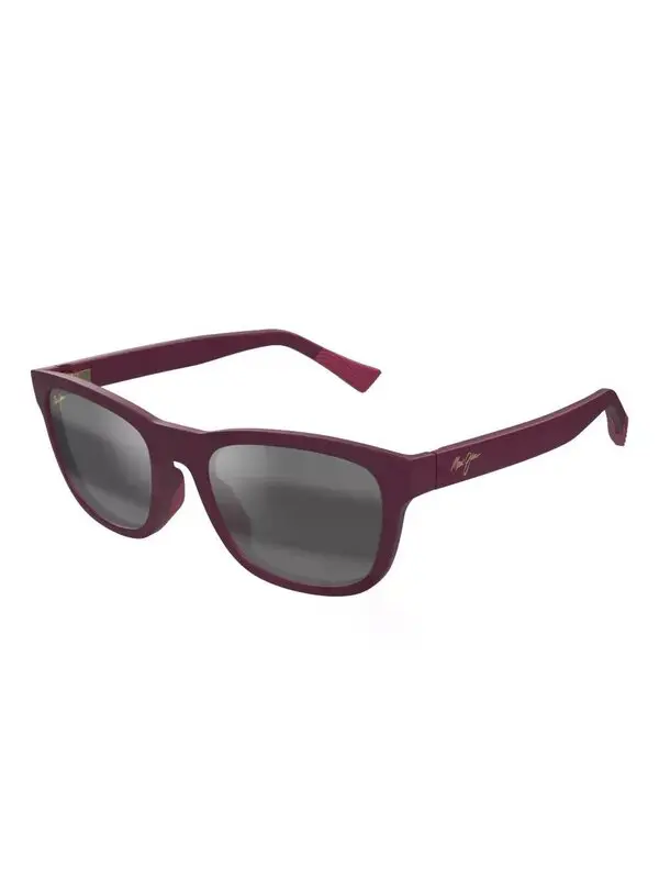 Maui Jim Kāpi‘i Square Frame Sunglasses - Red