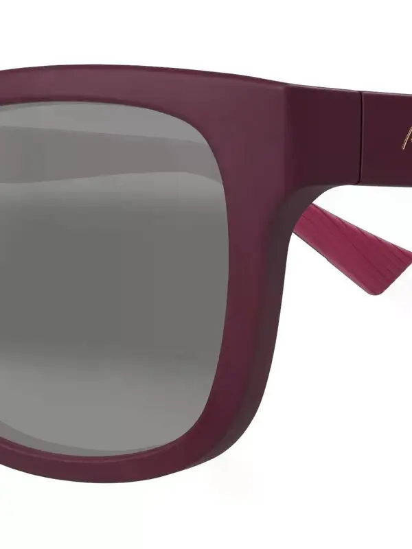 Maui Jim Kāpi‘i Square Frame Sunglasses - Red