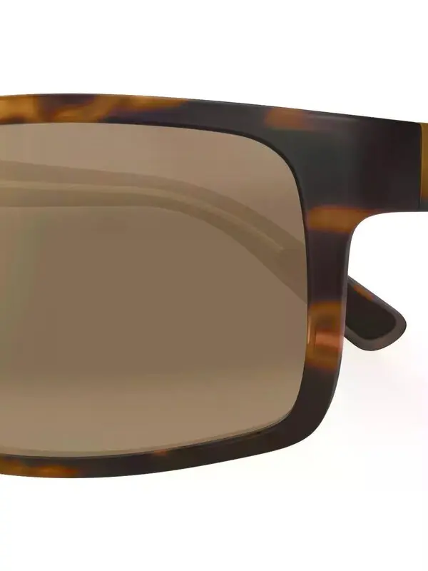 Maui Jim Tortoiseshell Rectangular Sunglasses