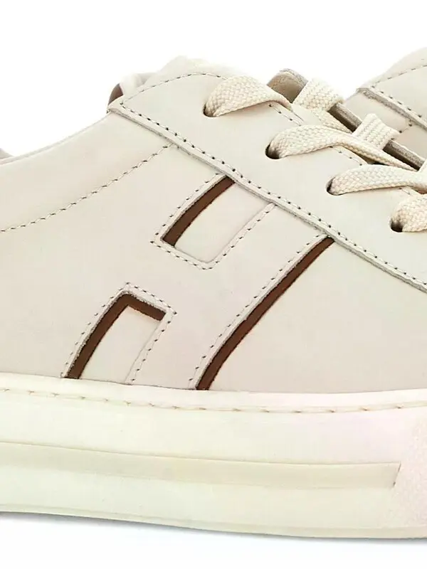 Hogan H691 H-stripe Sneakers - Neutrals