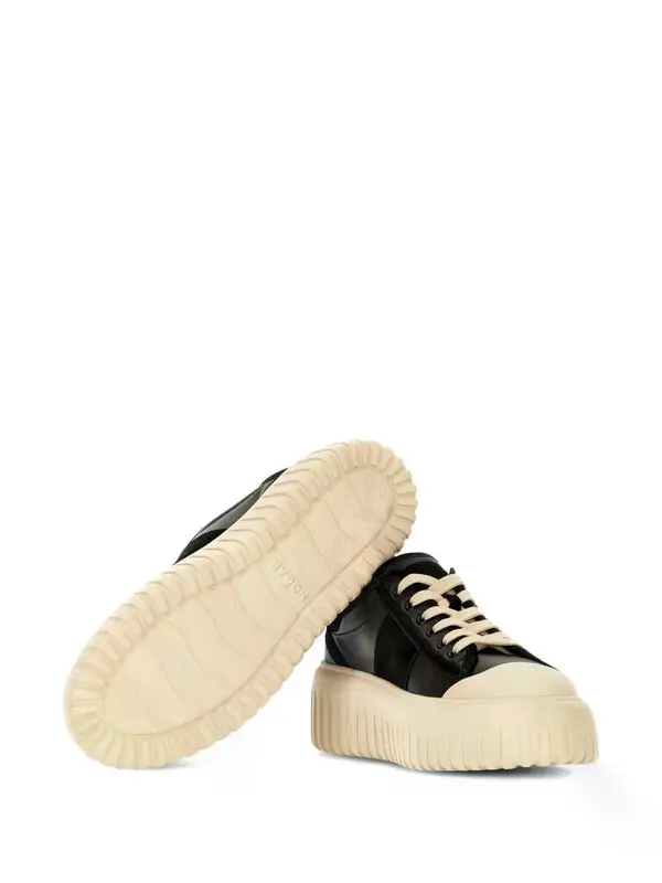 Hogan H-stripes Sneakers - Black