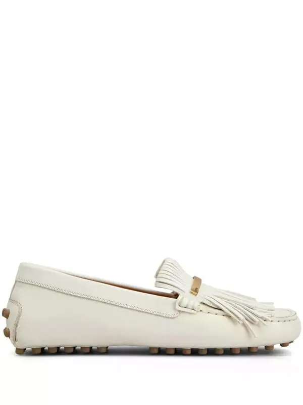 TOD'S Fringed Leather Loafers