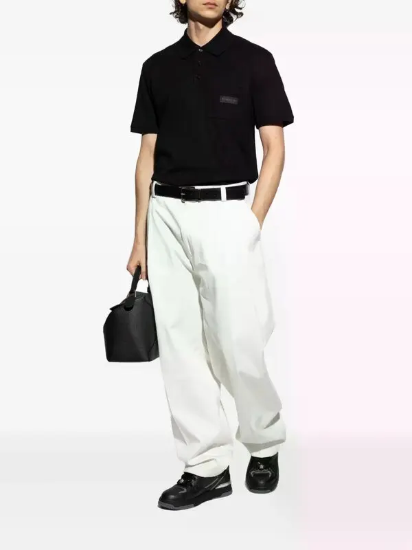 Givenchy Logo-patch Polo Shirt