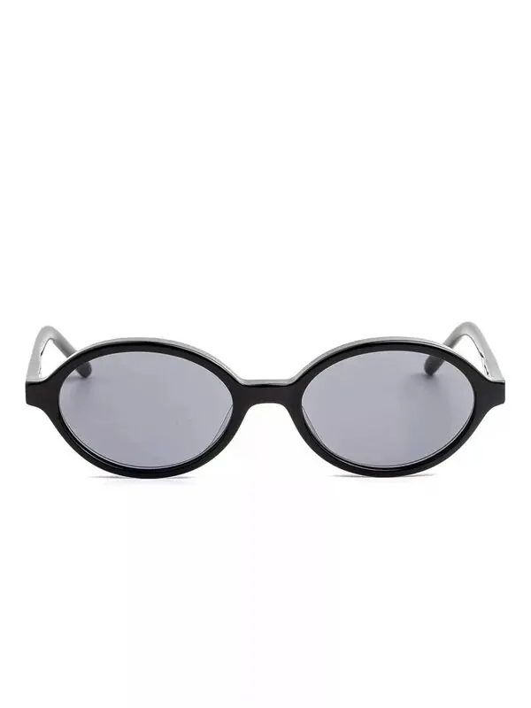 KALEOS Bless Oval-frame Sunglasses - Black
