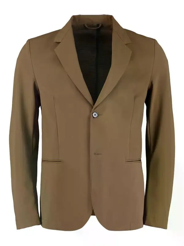 THE (ALPHABET) Two-button Blazer - Brown