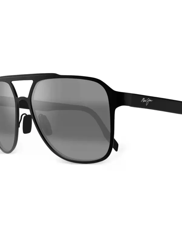 Maui Jim 2nd Reef Square-frame Sunglasses - Black