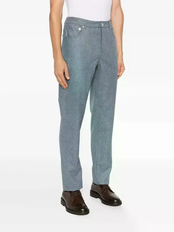 Brunello Cucinelli Straight-leg Trousers - Blue