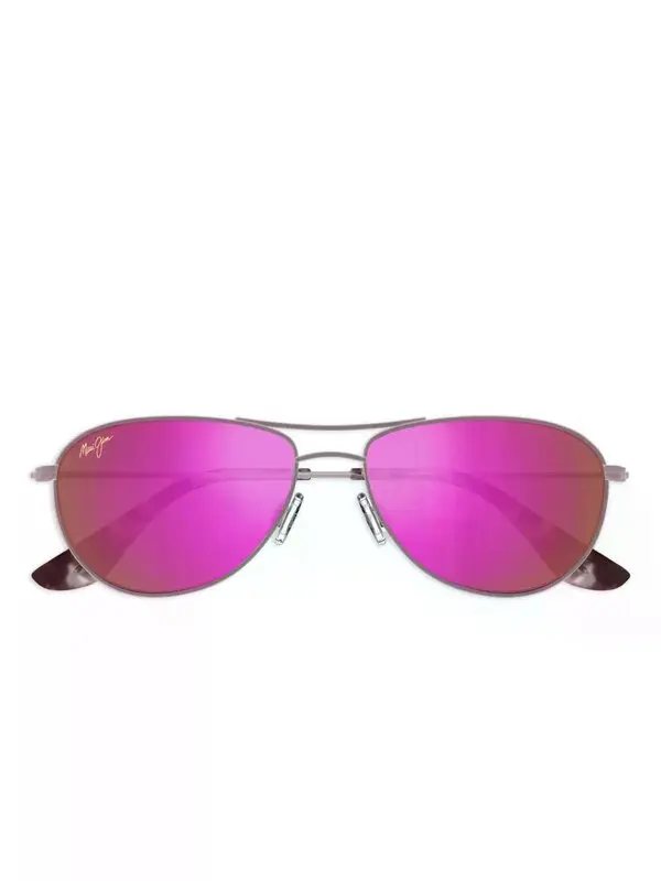 Maui Jim Baby Beach Polarized Sunglasses - Silver