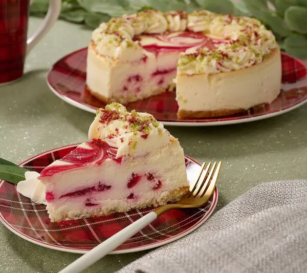 JUNIOR'S 3 Lb Holiday Swirl Cheesecake - One-color