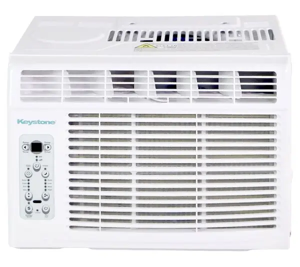 KEYSTONE 10k Btu Window Mounted Air Conditioner W Followme Lcd - One-color