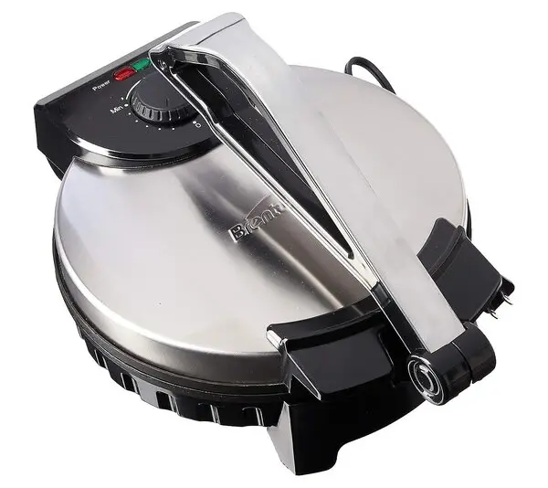 BRENTWOOD 10-inch Tortilla Maker - One-color