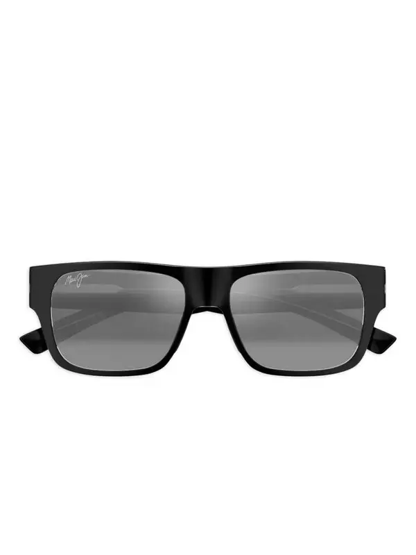 Maui Jim Square Frame Sunglasses - Black
