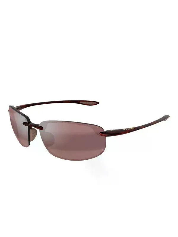 Maui Jim Ho’okipa Rimless Sunglasses - Brown