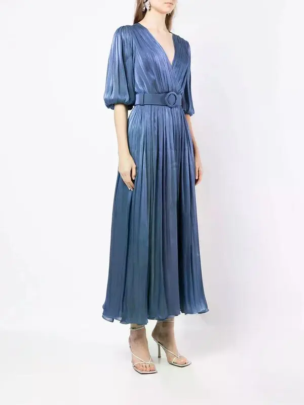 Costarellos V-neck Maxi Dress