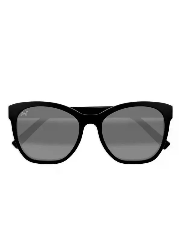 Maui Jim Alulu Cat-eye Frame Sunglasses - Black
