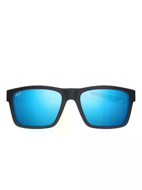 Maui Jim The Flats Rectangular Sunglasses - Blue