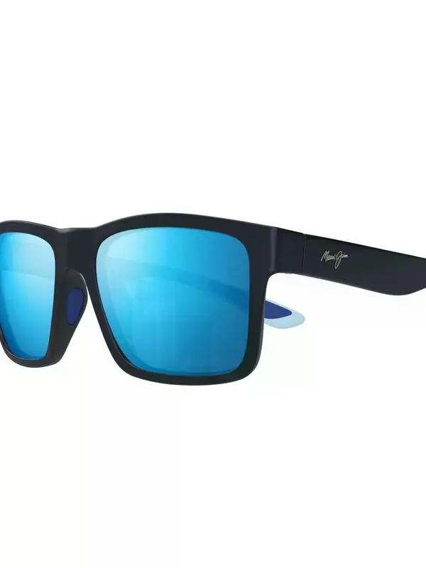 Maui Jim The Flats Rectangular Sunglasses - Blue