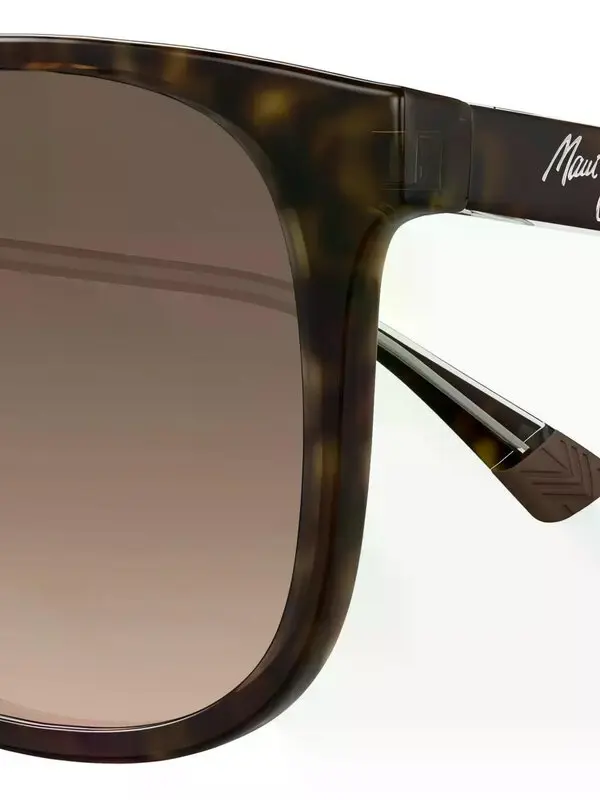 Maui Jim Tortoiseshell Square Frame Sunglasses