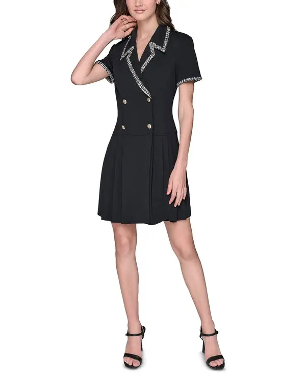 Karl Lagerfeld Paris Scuba Crepe Dress