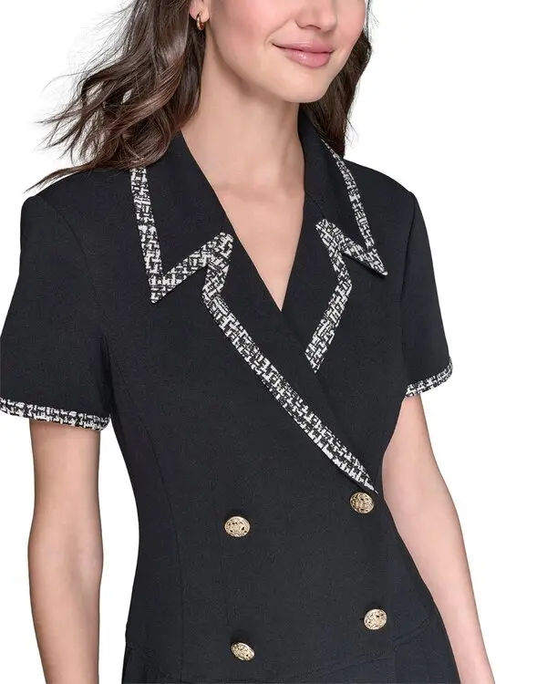 Karl Lagerfeld Paris Scuba Crepe Dress