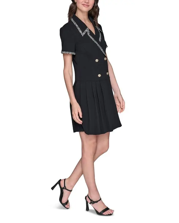 Karl Lagerfeld Paris Scuba Crepe Dress