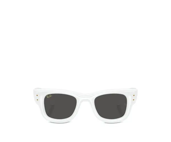 Ray-ban Wayfarer Puffer A$ap Rocky Square Sunglasses - White