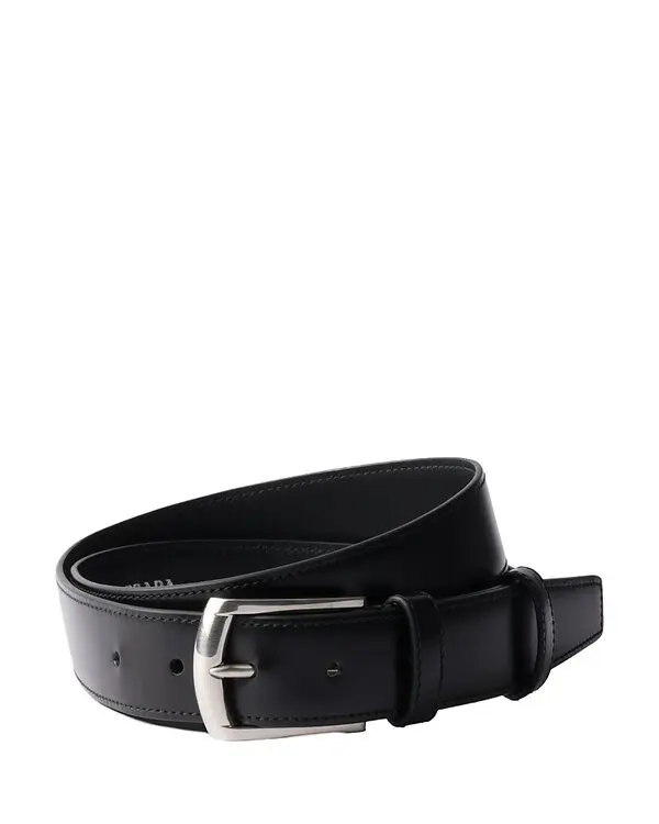 Prada Leather Belt - Black