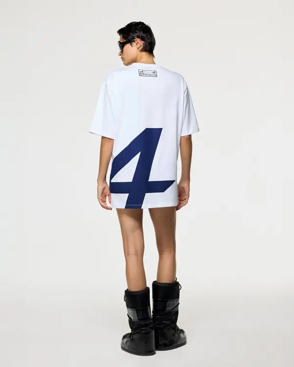 Perfect Moment Alpine Oversized Logo Tee - White