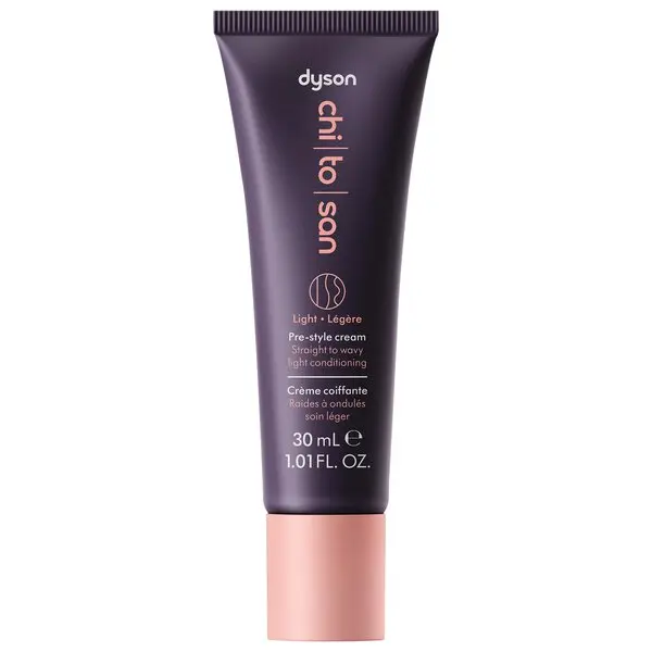 DYSON Mini Chitosan Pre-styling Hair Cream For Flexible Hold - Straight To Wavy Hair, Light Conditioning