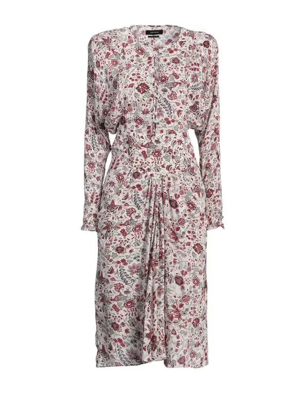 Isabel Marant Étoile Midi Floral-print Silk Dress
