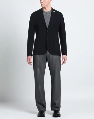 TOMBOLINI Running Blazer In Light Viscose Blend - Blue