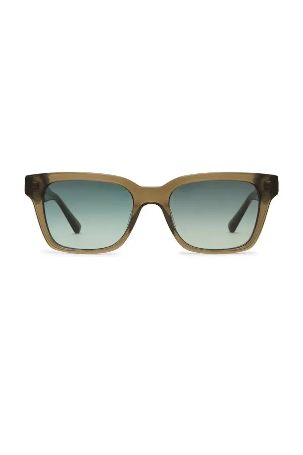 MESSYWEEKEND Dean Sunglasses - Bottle Green