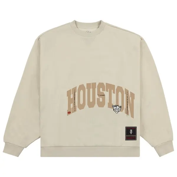 TRAVIS SCOTT Cactus Jack X Mitchell & Ness University Of Houston Crewneck