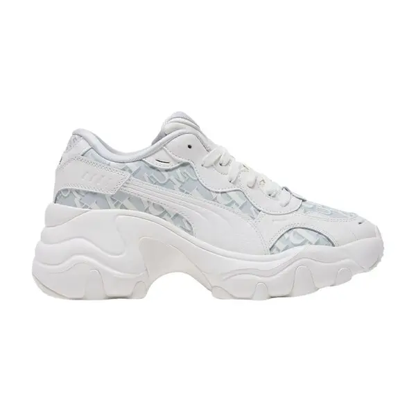 PUMA Pulsar Wedge Monogram Sneakers - White