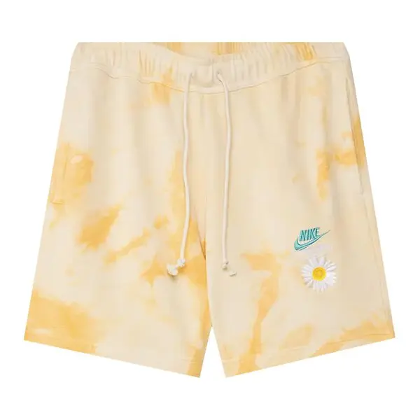 Nike French Terry Shorts - Yellow
