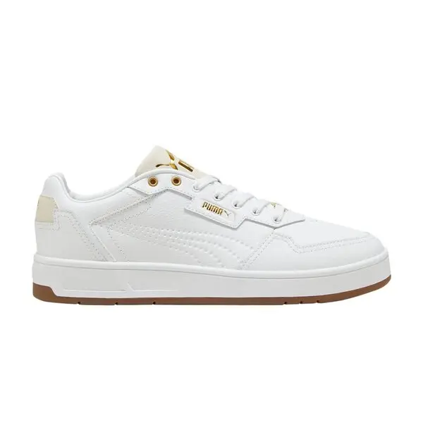 PUMA Court Classic Lux Sneakers - White