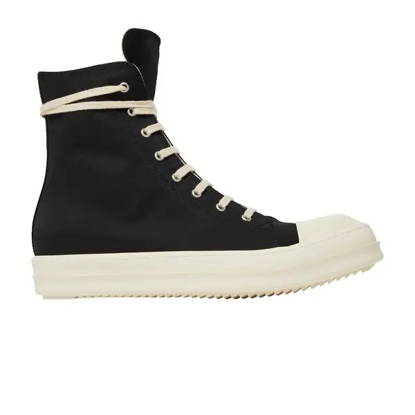 Rick Owens Fogachine High Top Sneakers - Black