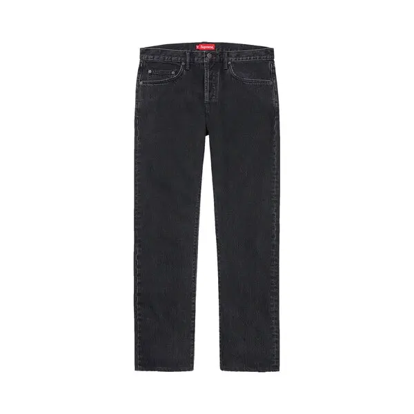 Supreme Stone Washed Slim Jeans