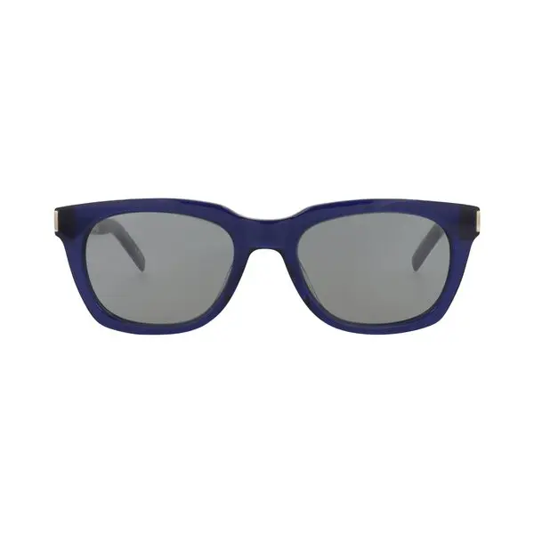 Saint Laurent Square Frame Sunglasses - Blue