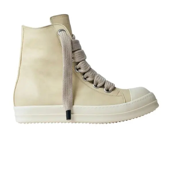 Rick Owens Hollywood Jumbo Laced High Top Sneakers